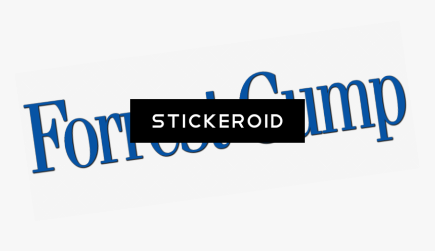 Forrest Gump Logo, HD Png Download , Transparent Png Image - PNGitem