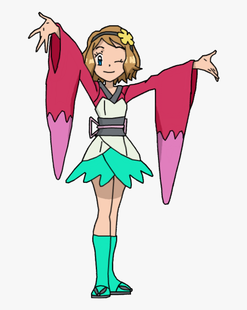 Pokemon Serena Performance Outfit, HD Png Download , Transparent Png ...