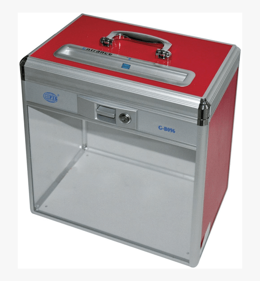 Ballot Box Aluminium, 350 X 200 X 380 Mm, HD Png Download , Transparent ...