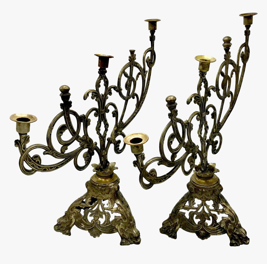 Gothic Candles Png Candelabra, Transparent Png , Transparent Png Image ...
