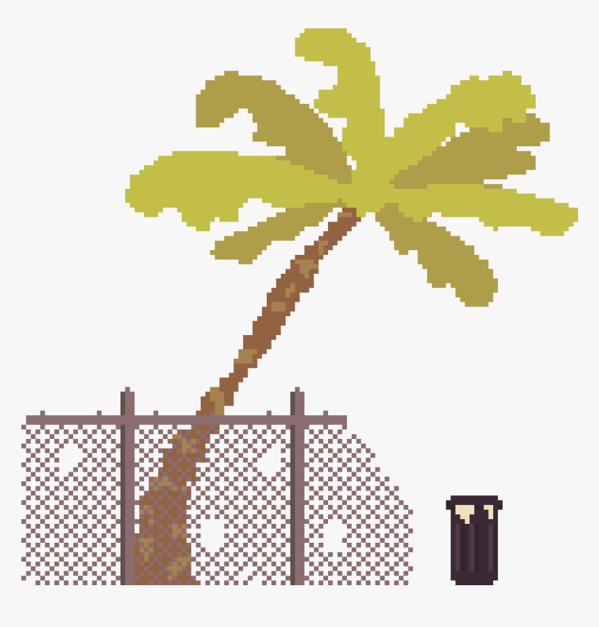 Pixel Palm Png , Png Download, Transparent Png , Transparent Png Image ...