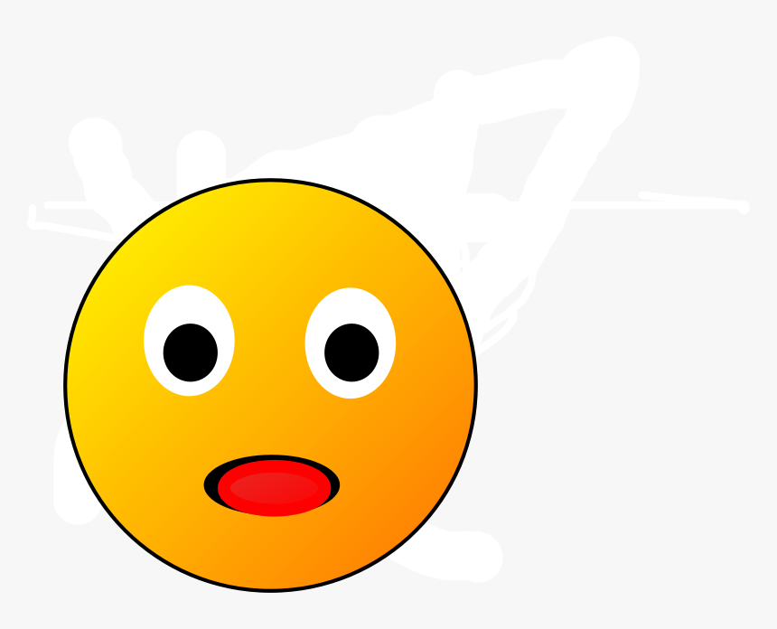 Staring Blank Face Clipart Picture Black And White, HD Png Download ...