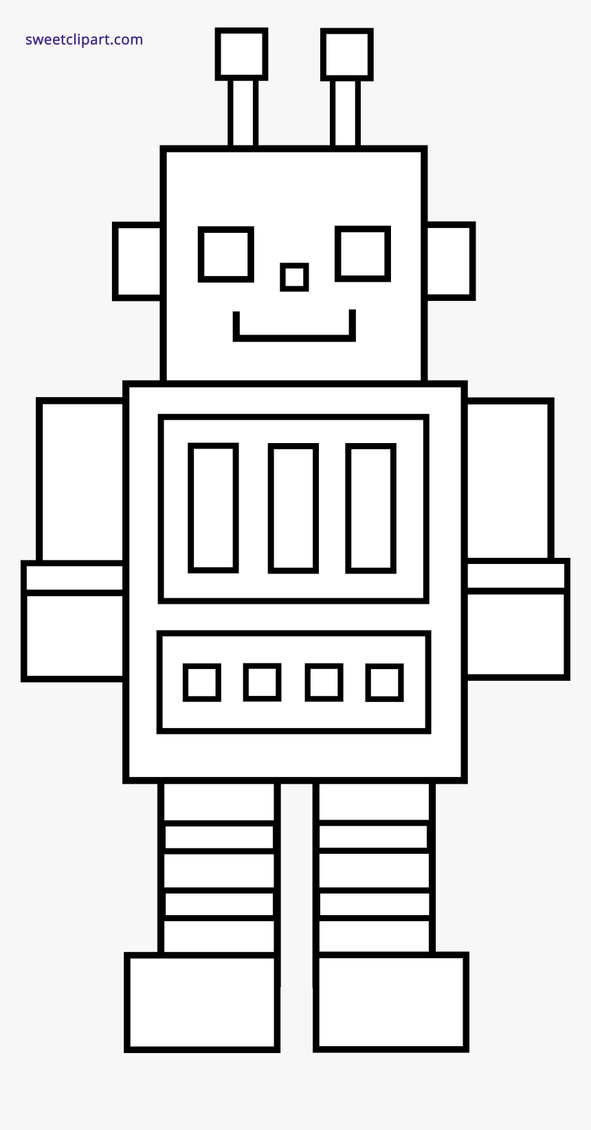 Robot Clipart Rectangle, HD Png Download , Transparent Png Image - PNGitem