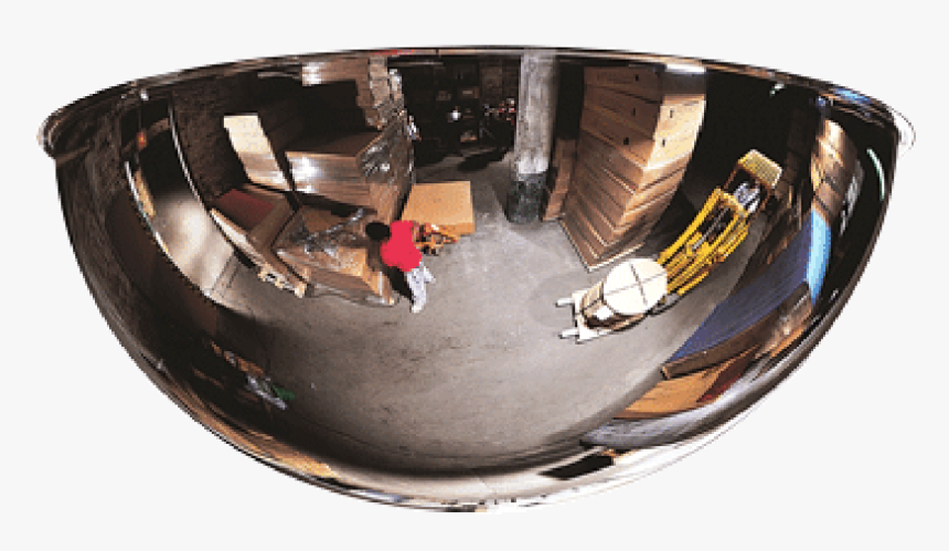 Dome Surveillance Mirror, HD Png Download , Transparent Png Image - PNGitem