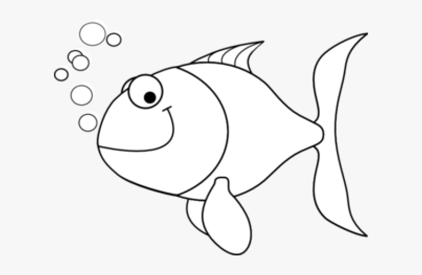 Transparent Fish Outline Png, Png Download , Transparent Png Image ...