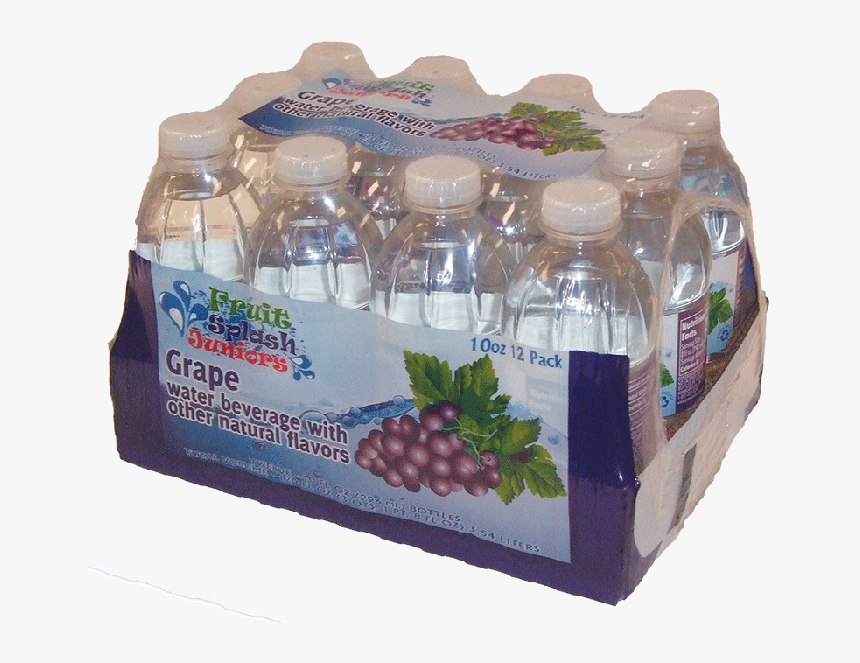 Fruit Splash Junior Grape Flavored Water, HD Png Download , Transparent ...