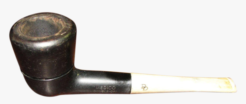 1950s Medico Double Dri Filtered Tobacco Smoking Pipe, HD Png Download ...