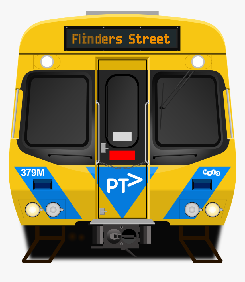 Edi Comeng Train With A Front Door, HD Png Download , Transparent Png ...