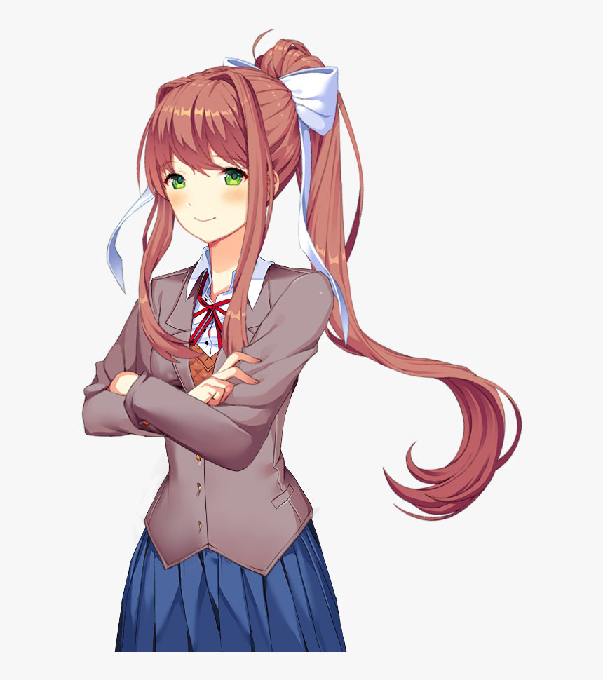 Monika Ddlc Png, Transparent Png , Transparent Png Image - PNGitem