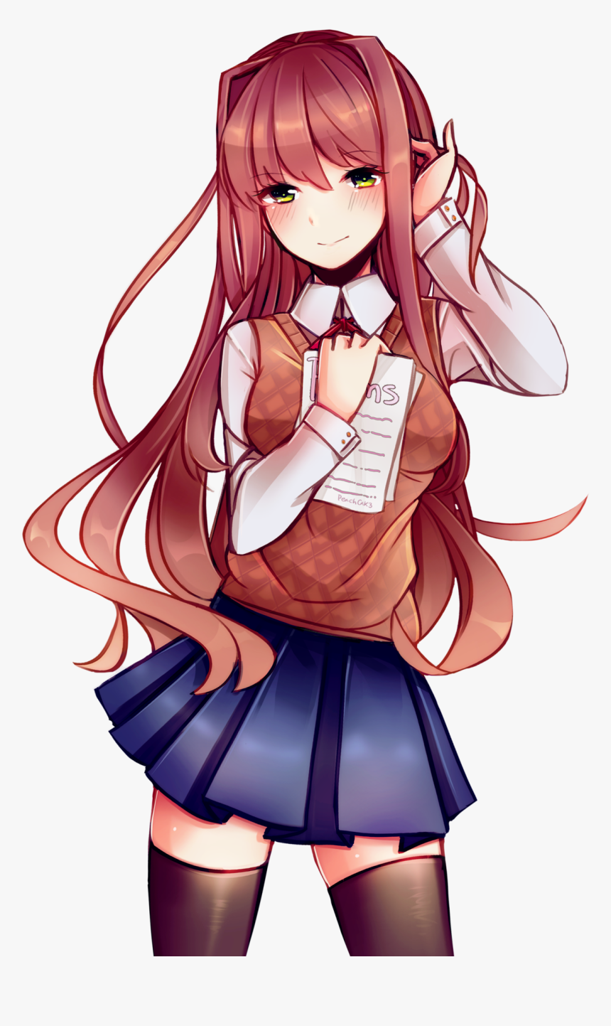 Monika Ddlc Png, Transparent Png , Transparent Png Image - PNGitem