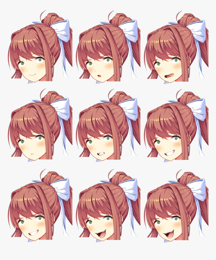 Monika Ddlc Png, Transparent Png , Transparent Png Image - PNGitem