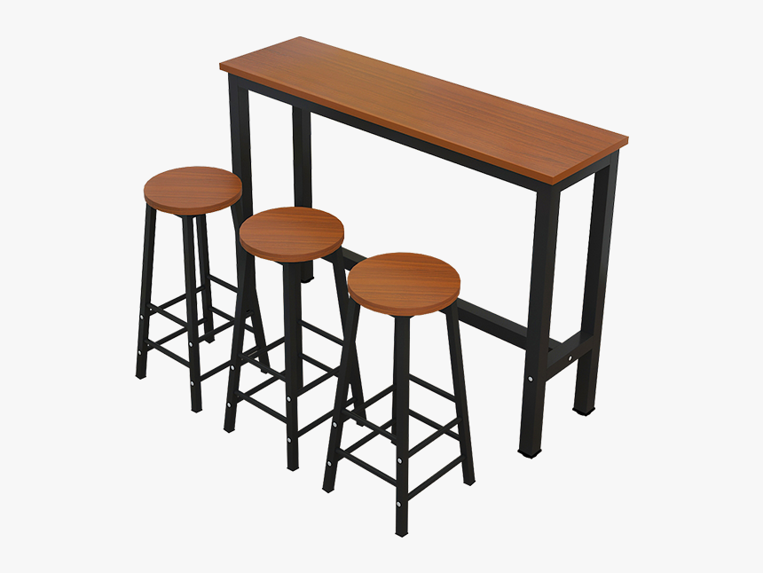 Bar Tables Home Partition Wall Long Tall Tables Simple, HD Png Download ...