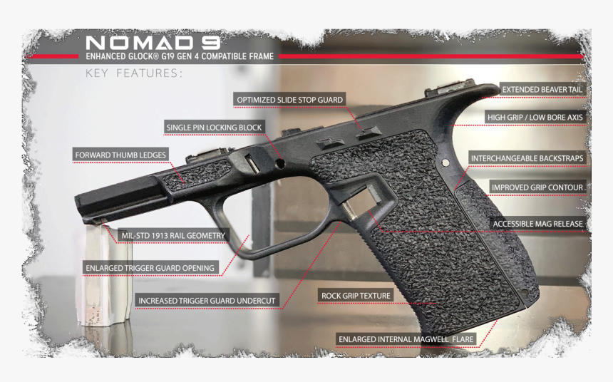 Gun Features, HD Png Download , Transparent Png Image - PNGitem