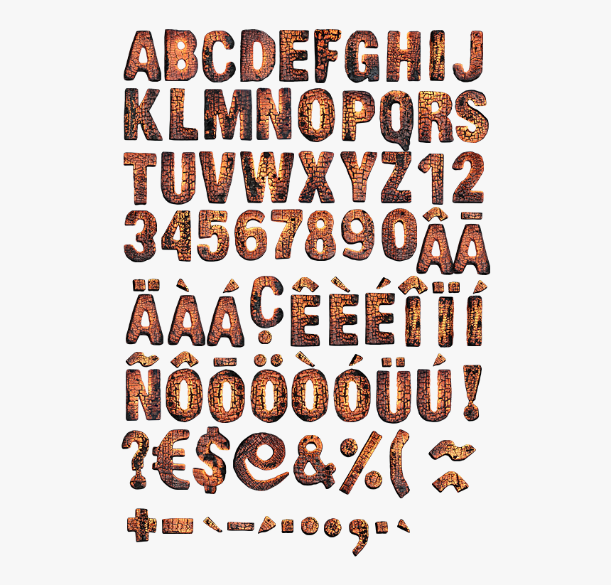 Wood For Burning Letters Fonts, HD Png Download , Transparent Png Image ...