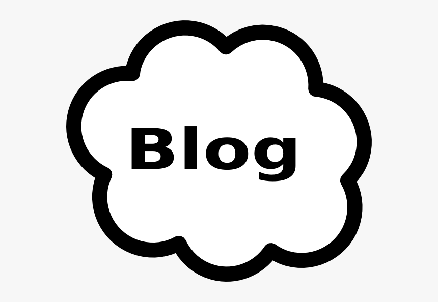 Clipart Blogs Clip Art Download Blog Cloud Clip Art, HD Png Download ...