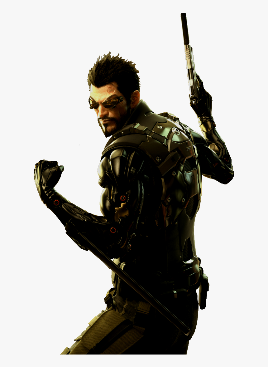 Adam Jensen Render, HD Png Download , Transparent Png Image - PNGitem