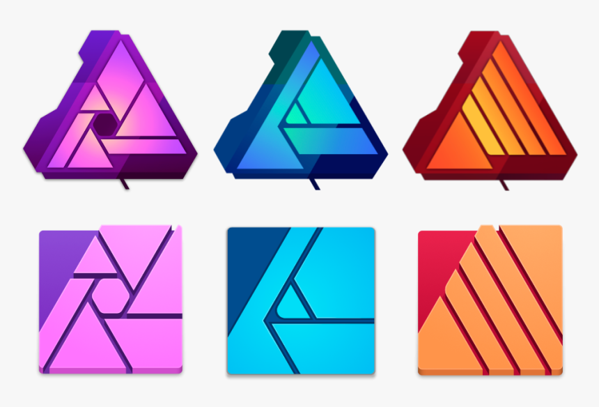 Affinity Apps Release And Beta Icons - Affinity Photo Mac Icon, HD Png ...