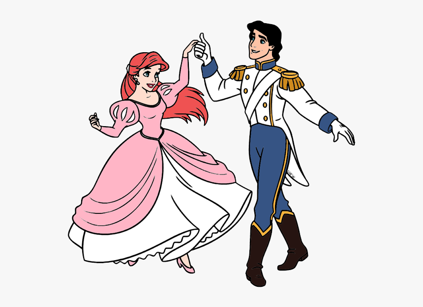 Princess Ariel And Prince Eric, HD Png Download , Transparent Png Image ...