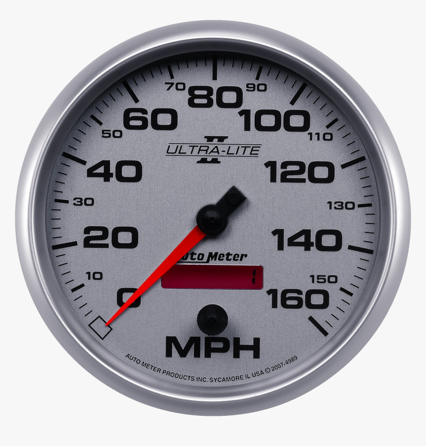 Autometer Phantom Speedometer, HD Png Download , Transparent Png Image ...
