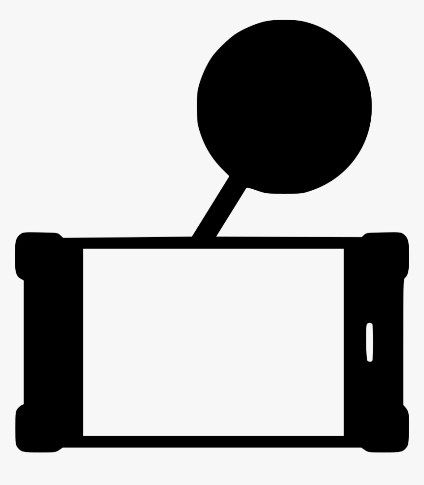 Cell Phone Holder - Phone Holder Icon Png, Transparent Png ...