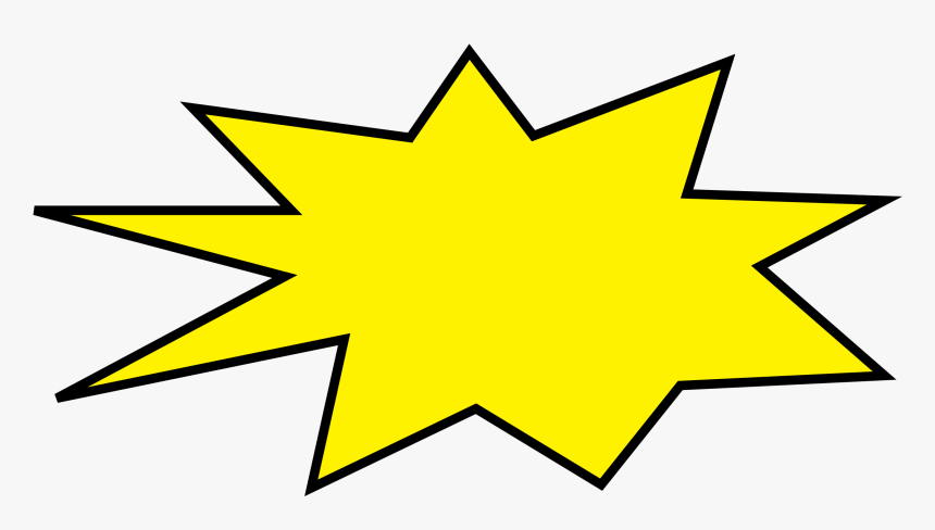 Starburst Shape Clip Art N2 Free Image - Vector Star Burst Clip Art, HD ...