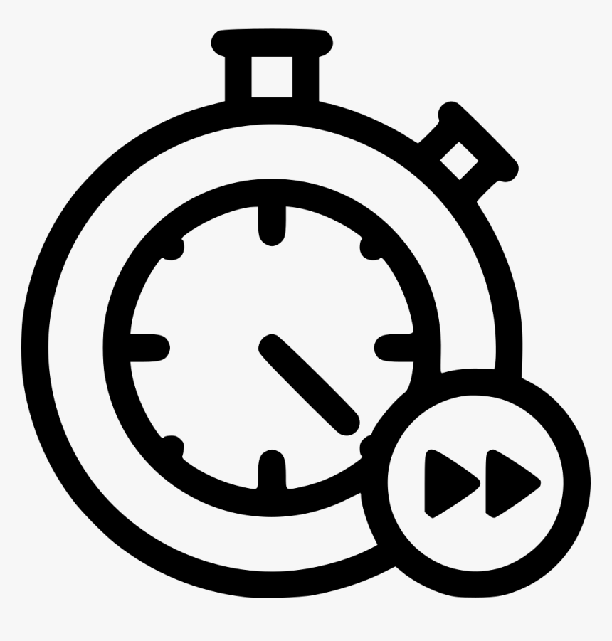 Stopwatch Clock Delivery Fast Speed Time Timer - Fast Learner Icon, HD ...