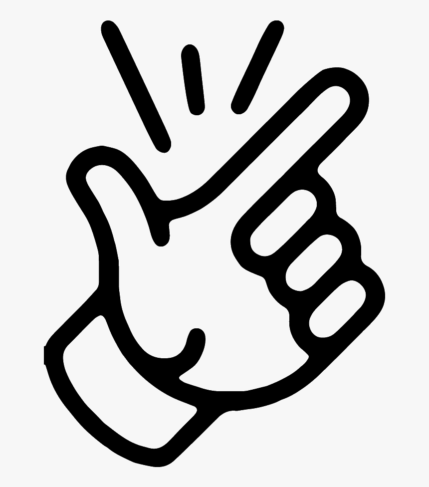 Snap Icon Free Vector , Png Download - Finger Snap Icon, Transparent ...