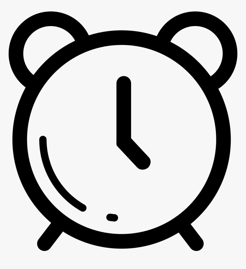 Alarm Clock Png - Alarm Clock Outline Png, Transparent Png ...