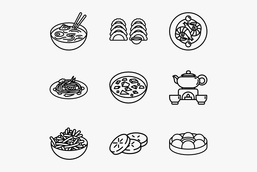 Chinese Food - Chinese Food Icon, HD Png Download , Transparent Png ...