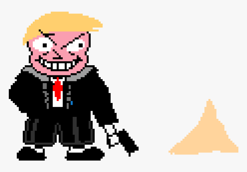 Donald Trump Sans Clipart , Png Download - Blue Eye Sans Undertale ...