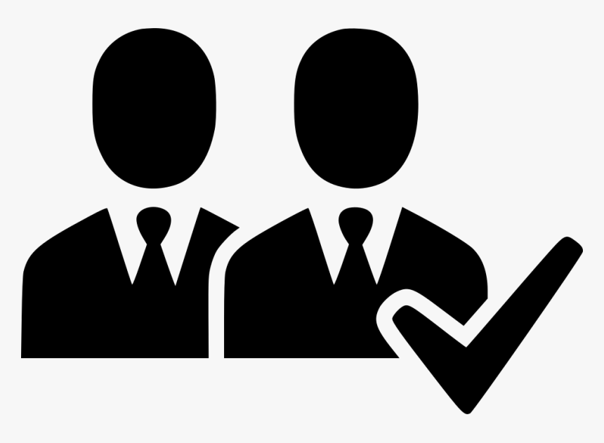 Correct Men Users People Check Mark - People Icon Transparent Png, Png ...
