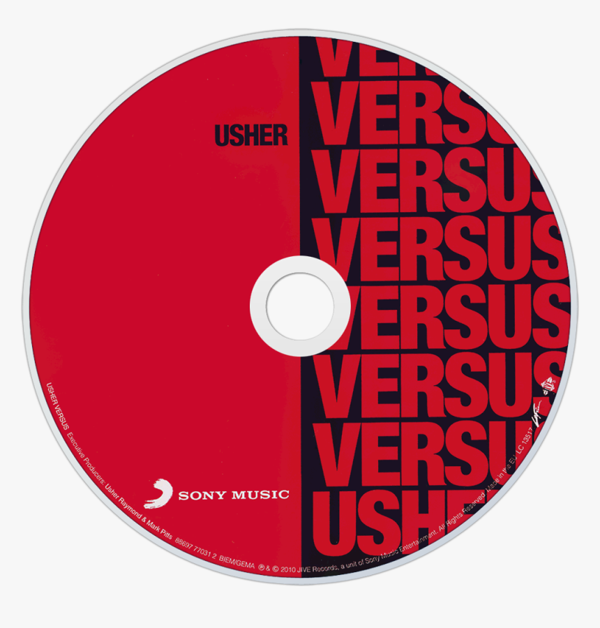 Usher Versus Cd Disc Image Clipart , Png Download, Transparent Png , Transparent Png Image - PNGitem