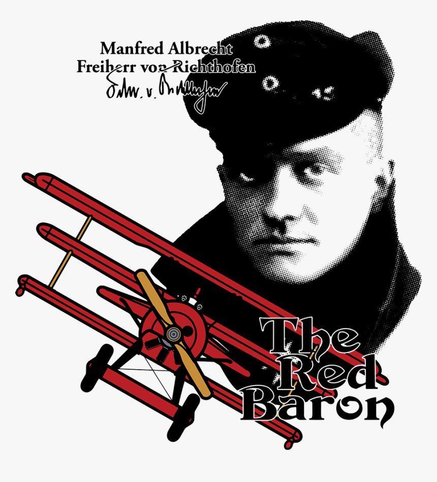 Manfred Von Richthofen, The Red Baron, HD Png Download , Transparent ...