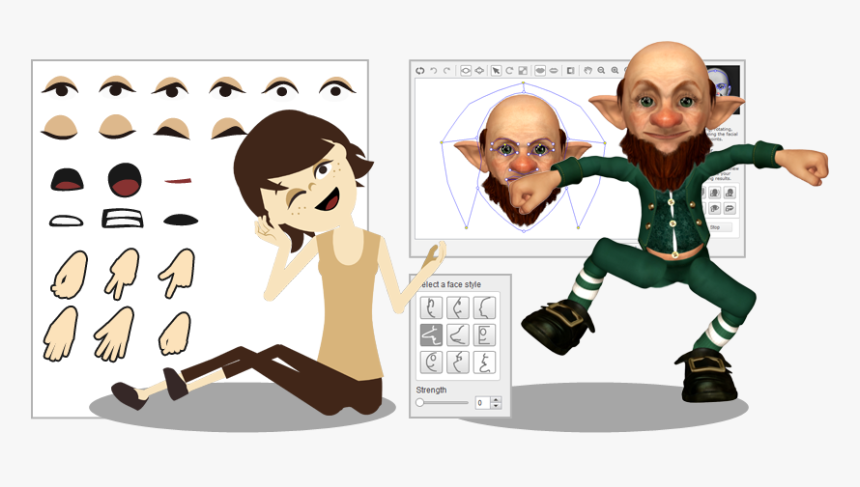 2d Character Png, Transparent Png , Transparent Png Image - PNGitem