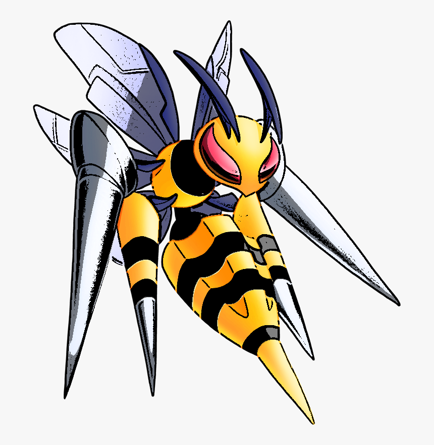Shiny Mega Beedrill V2, HD Png Download , Transparent Png Image - PNGitem