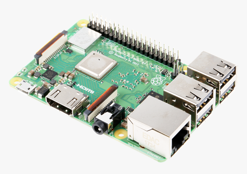 Raspberry Pi 3 Model B , Png Download, Transparent Png , Transparent ...