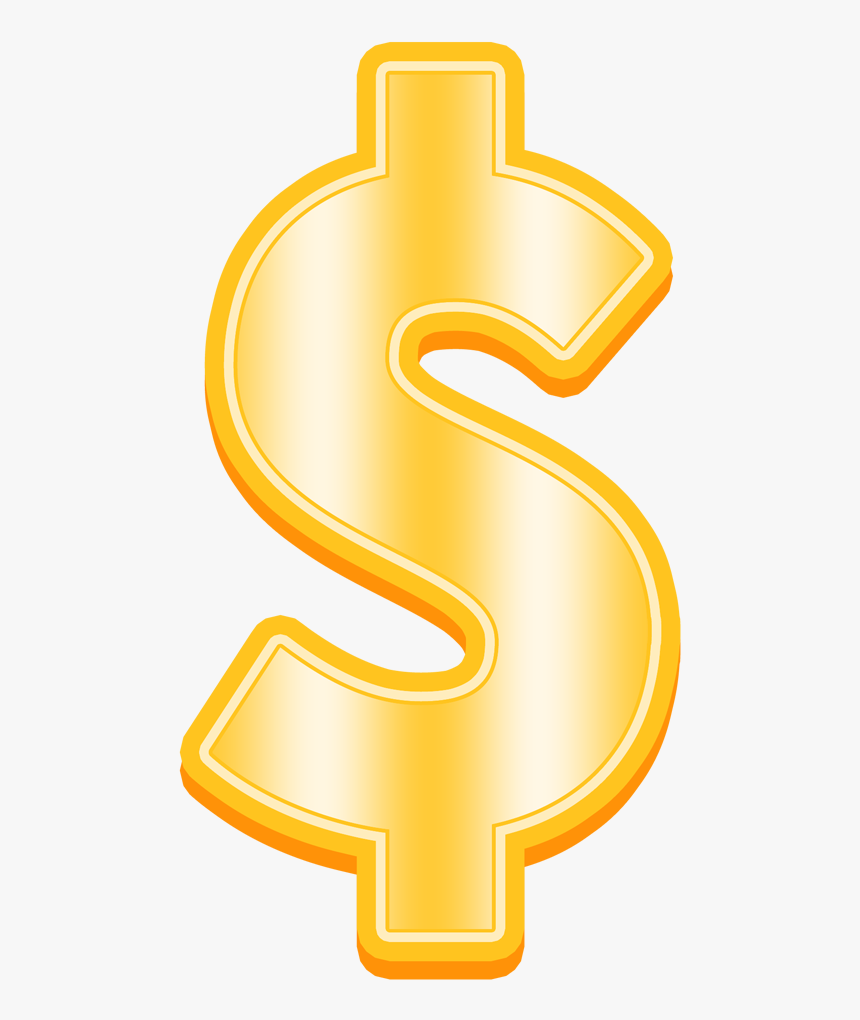 Money Sign Clip Art Yellow