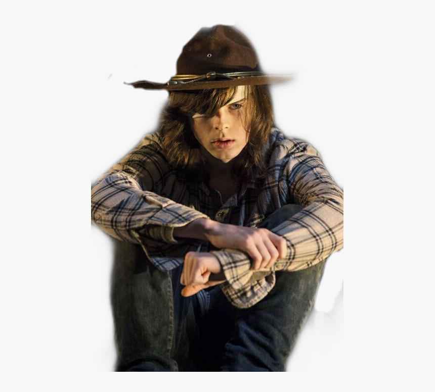 Carl Grimes Season 8 , Png Download, Transparent Png , Transparent Png ...
