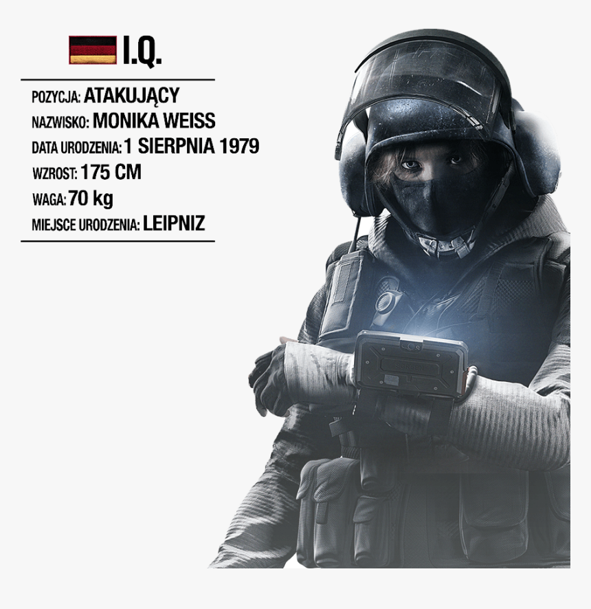 Siege Rainbow Six Iq, HD Png Download , Transparent Png Image - PNGitem