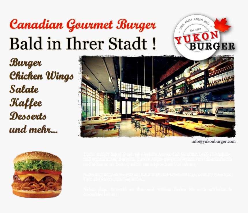 Canadian Gourmet Burger, HD Png Download , Transparent Png Image - PNGitem