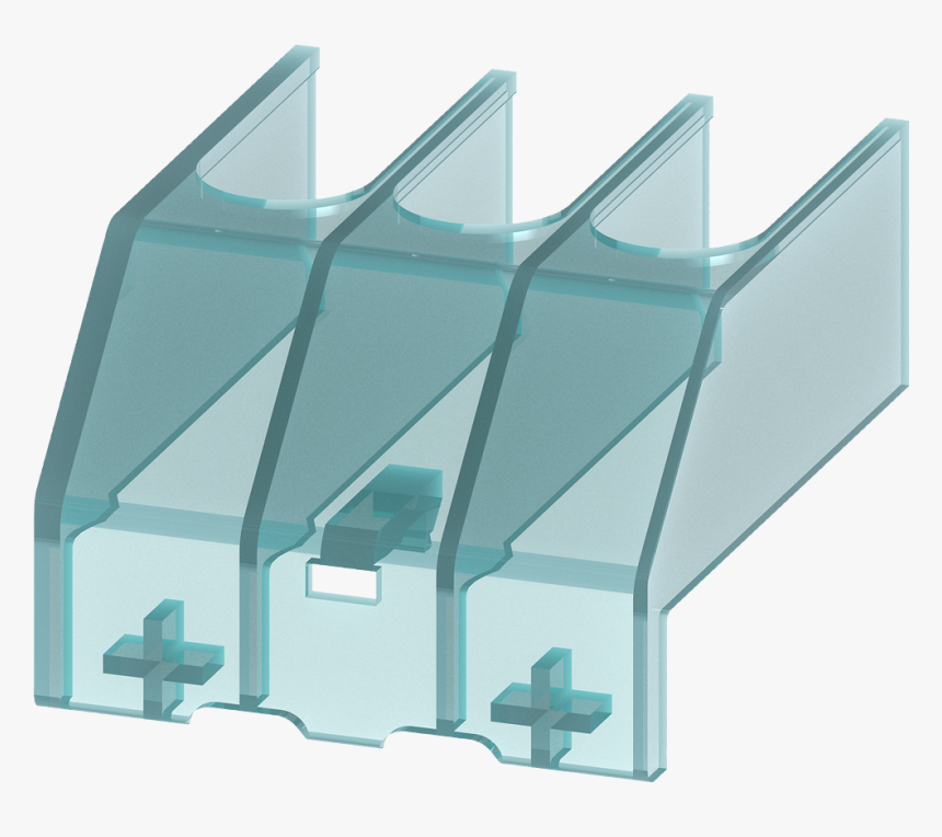 [4 Per Box] Terminal Covers For 3-pole Product Photo, HD Png Download ...