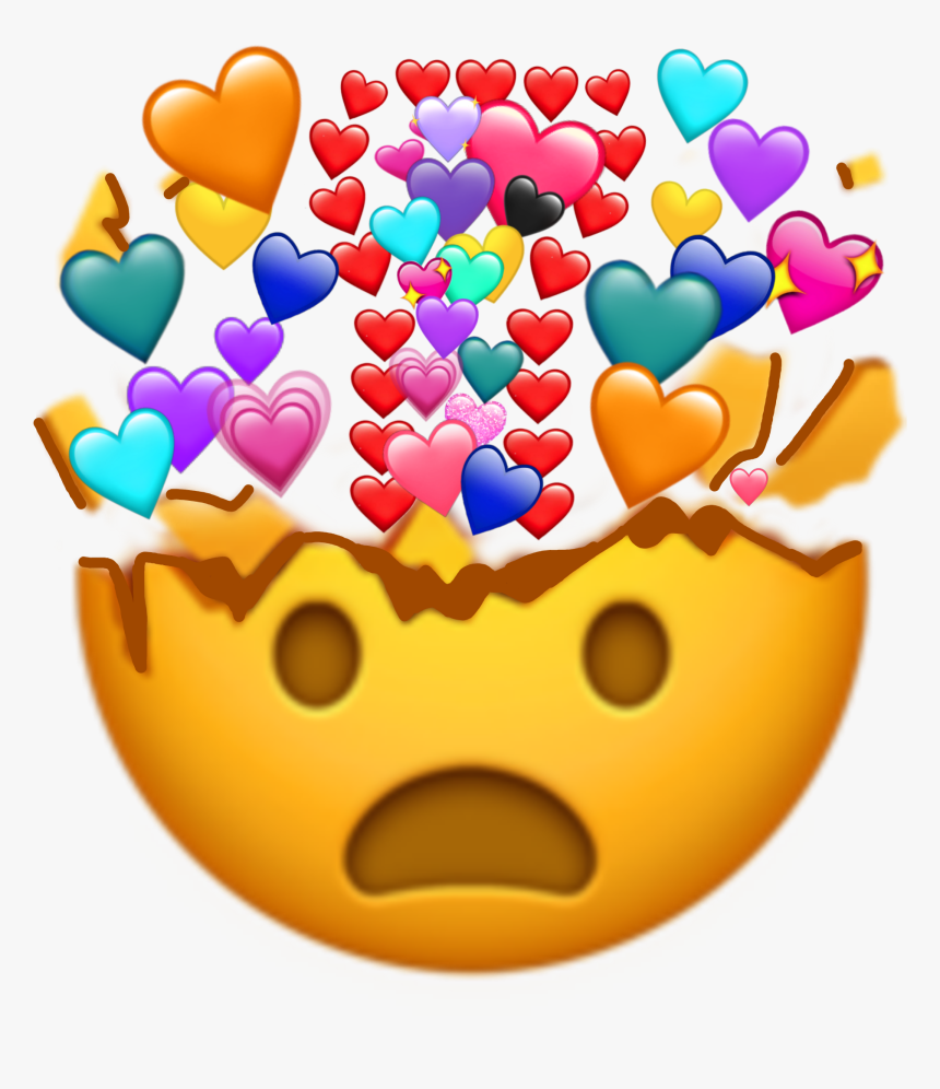 #emoji #herze #explosion #freetoedit, HD Png Download , Transparent Png ...