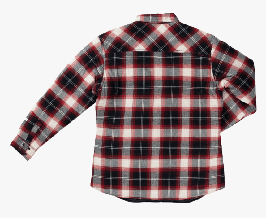 Tough Duck Womens Quilt Lined Flannel Shirt Red Plaid, HD Png Download ...