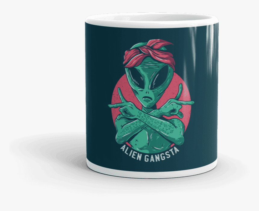 Alien Gangsta Coffee Mug, HD Png Download , Transparent Png Image - PNGitem