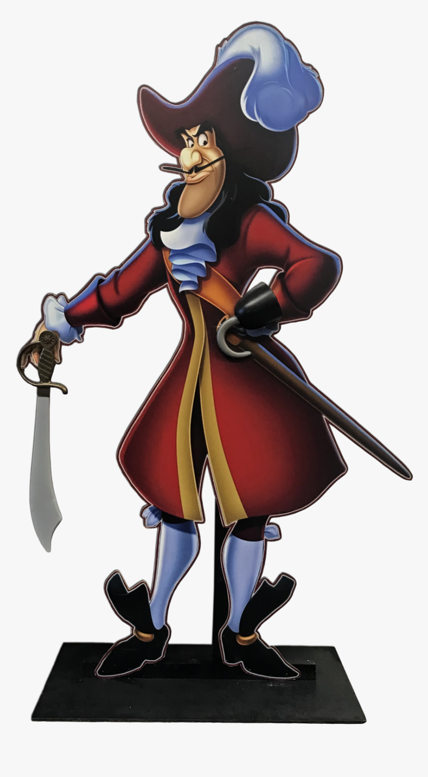 Captain Hook Standee, HD Png Download , Transparent Png Image - PNGitem