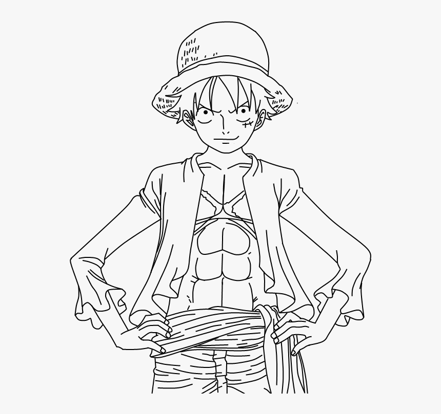Collection Of Free Luffy Transparent Full Body, HD Png Download ...