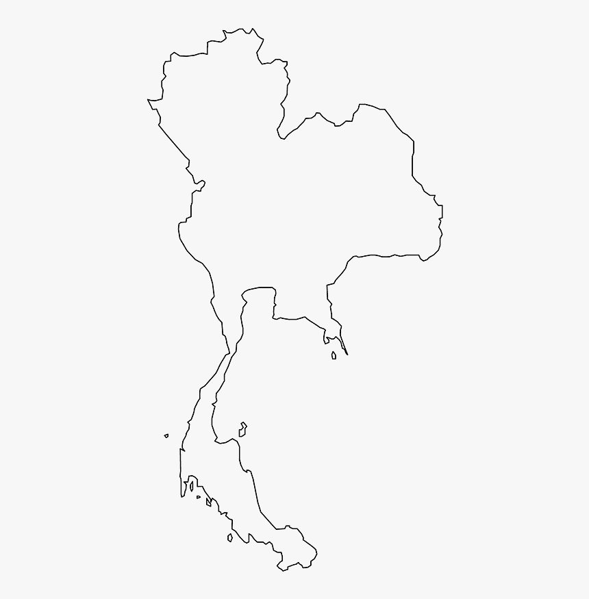 Thailand Map Png, Transparent Png , Transparent Png Image - PNGitem