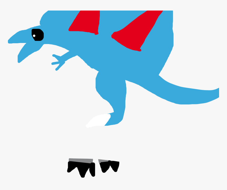 Super Spino Is A Spinosaurus That Drank Super Water, HD Png Download ...