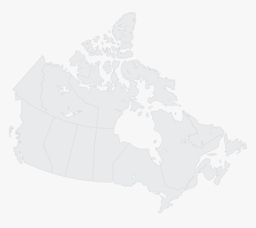 Map Of Canada, HD Png Download , Transparent Png Image - PNGitem
