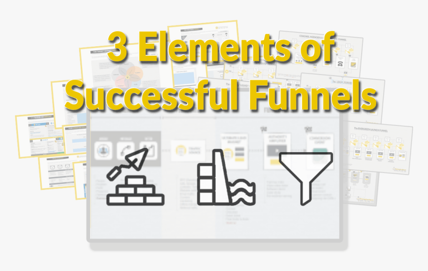 Mmtgrow 3 Elements Of Every Successful Sales Funnel, HD Png Download ...